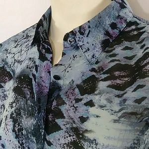 CAbi | Tops | Cabi Python Print Hilo Blouse | Poshmark